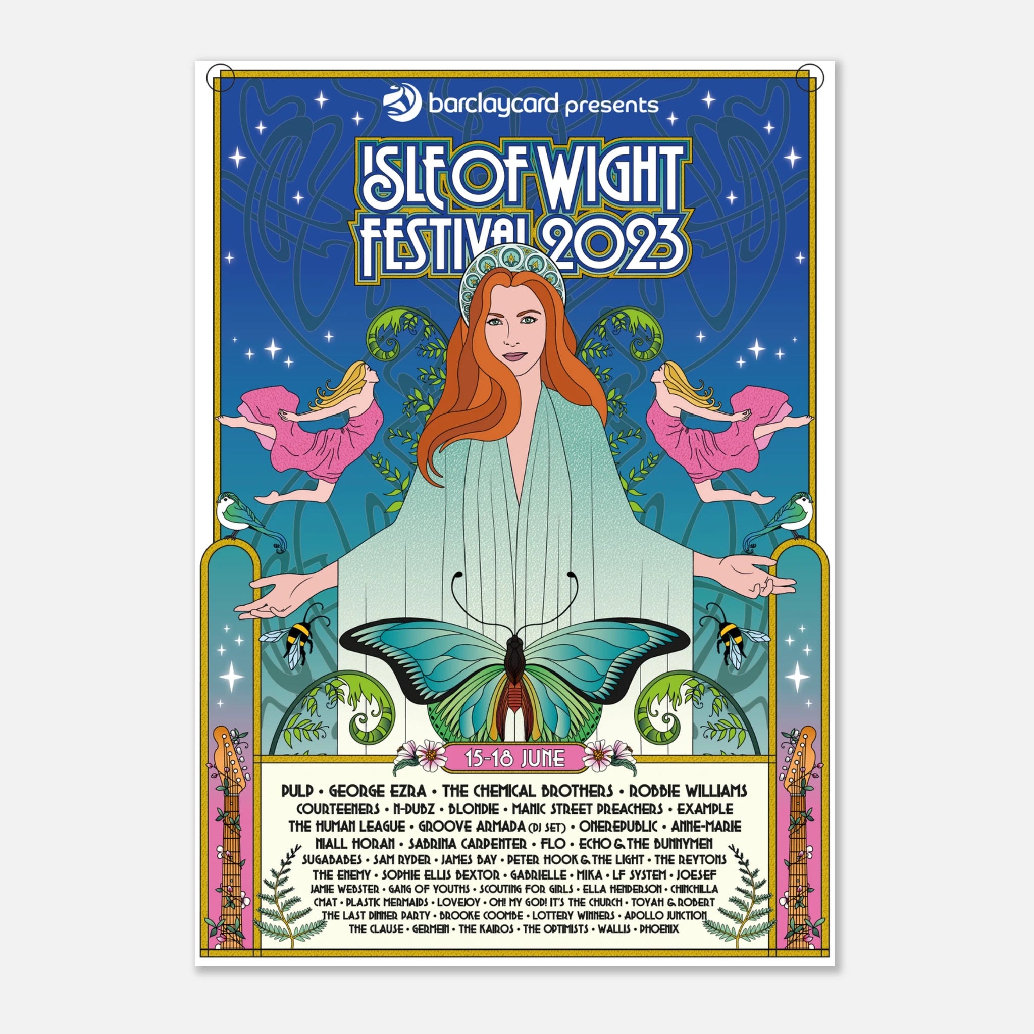 2023 Line Up Poster A2 – Isle Of Wight Festival Shop